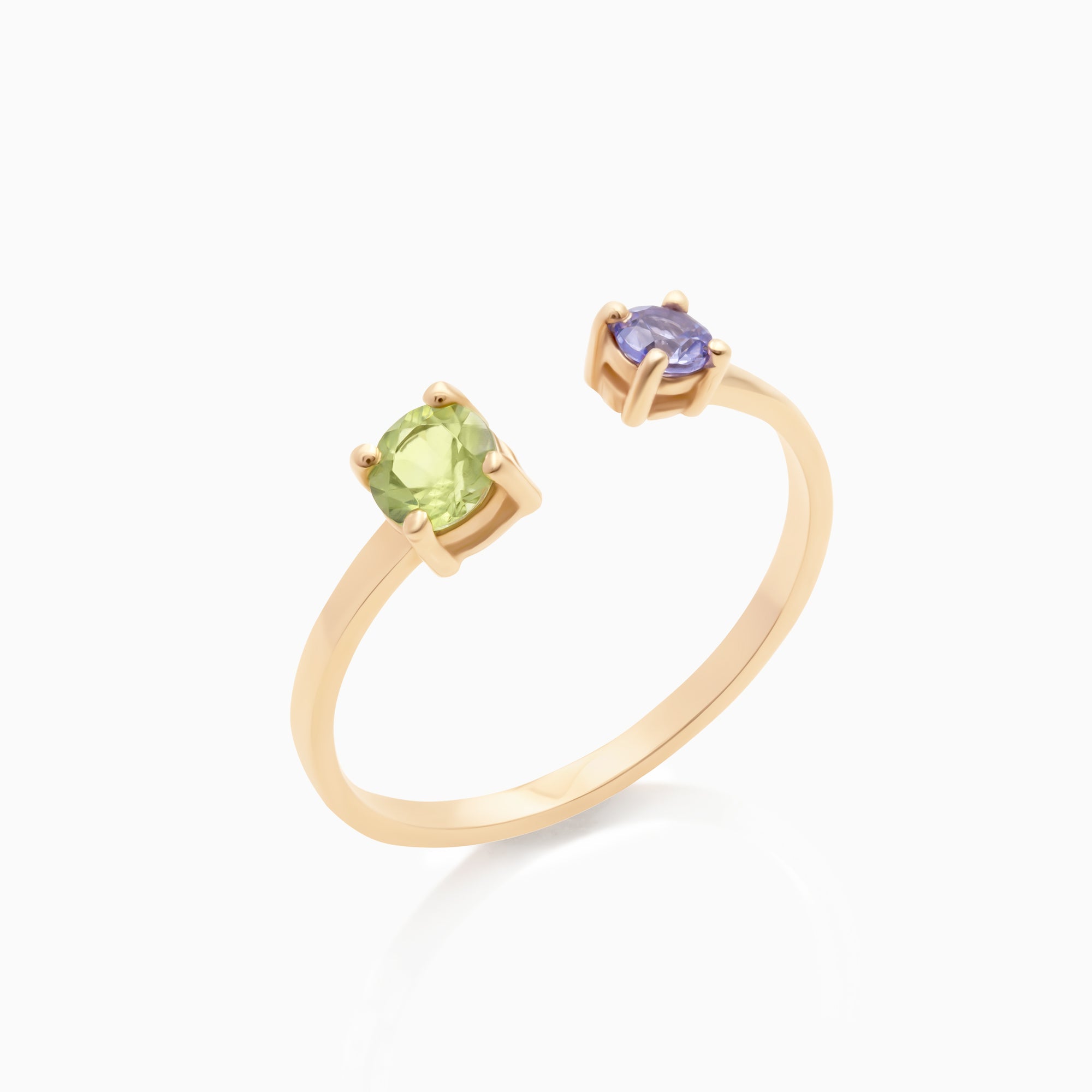 Gold Ring with Multicolored Stones – Randa Tabbah Fine Jewelry