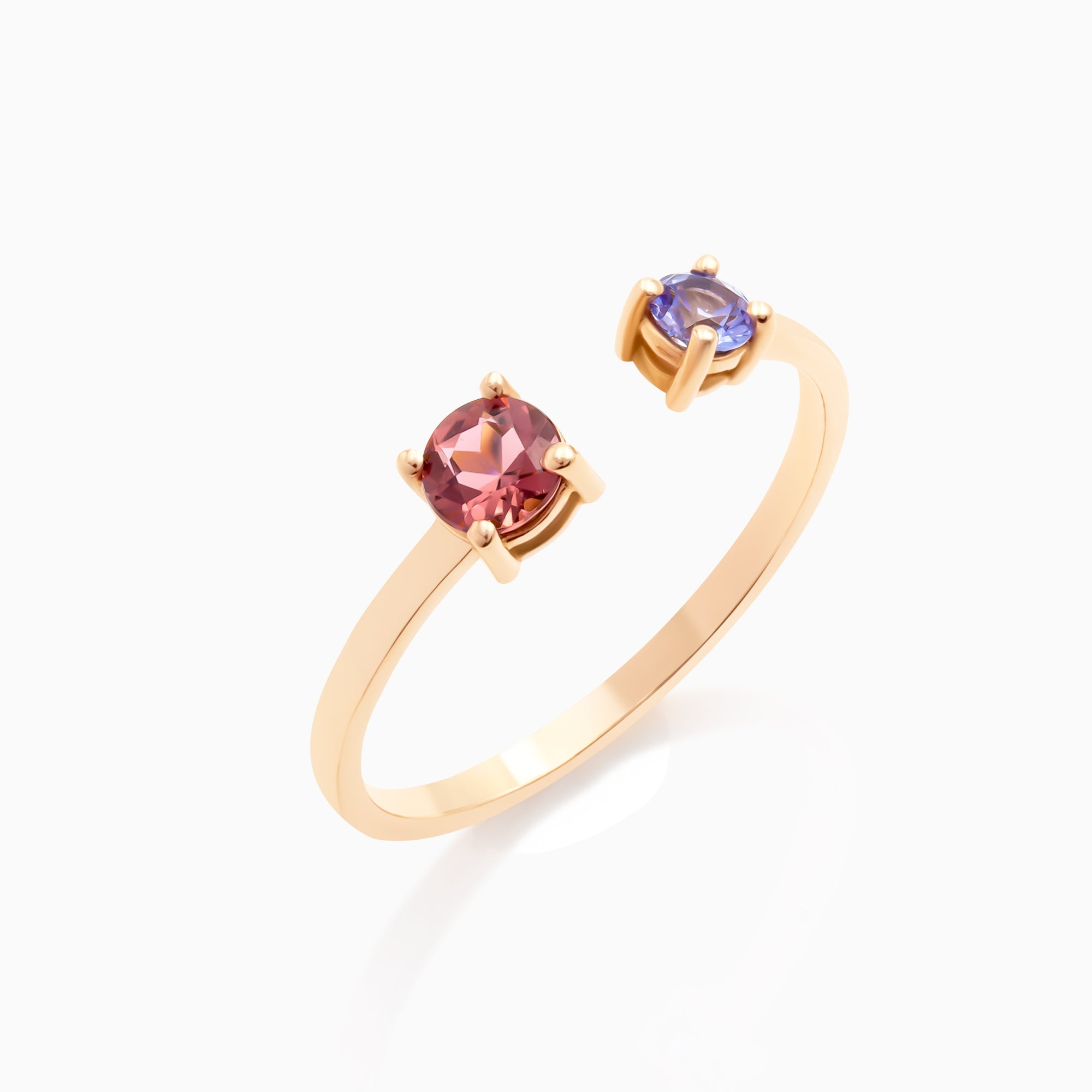 Gold Ring with Multicolored Stones – Randa Tabbah Fine Jewelry