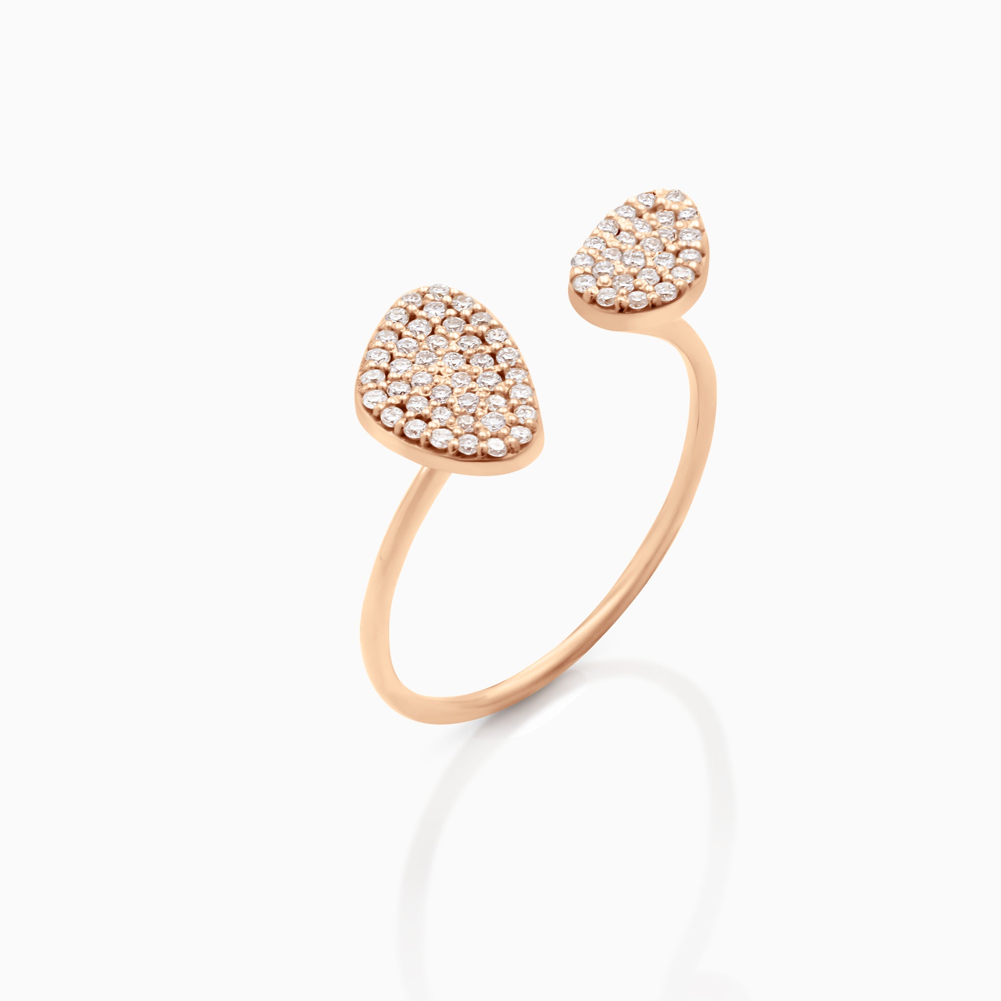In Bloom Ring with Full White Diamonds – Randa Tabbah Fine Jewelry