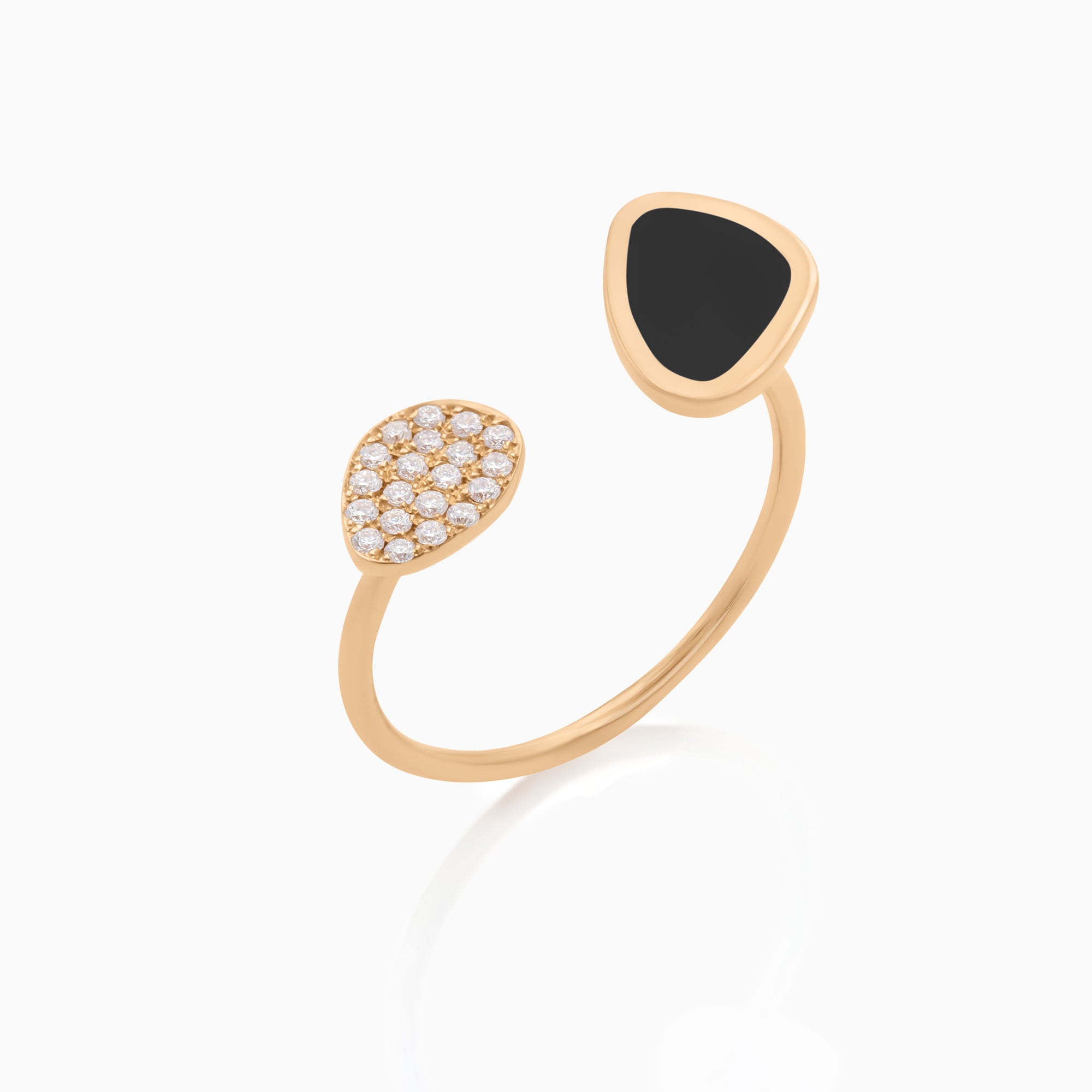 In Bloom Diamonds and Enamel Ring – Randa Tabbah Fine Jewelry